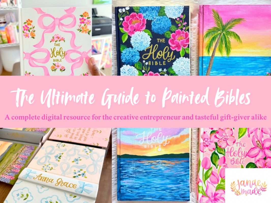 Painted Bibles – Janae Made